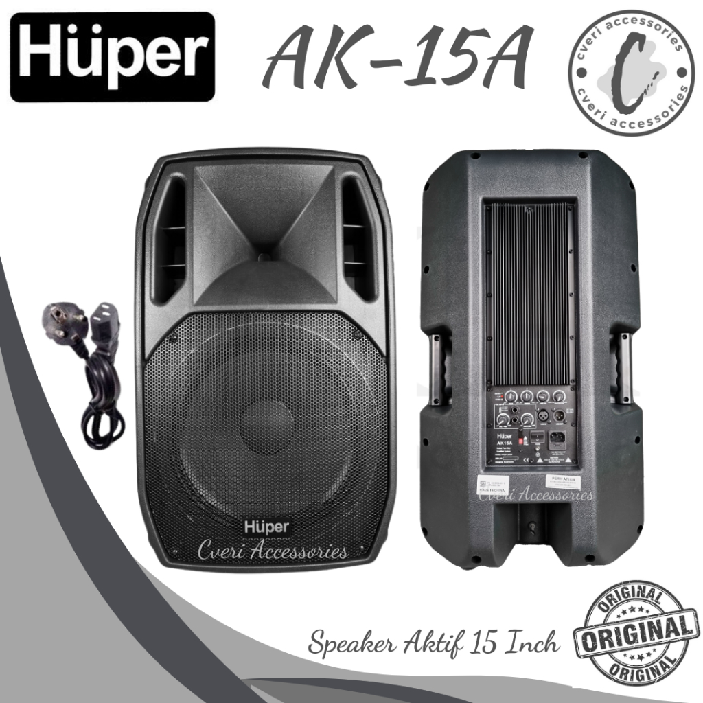 Jual Huper AK15A Speaker Aktif 15" Original Huper AK-15A | Shopee Indonesia
