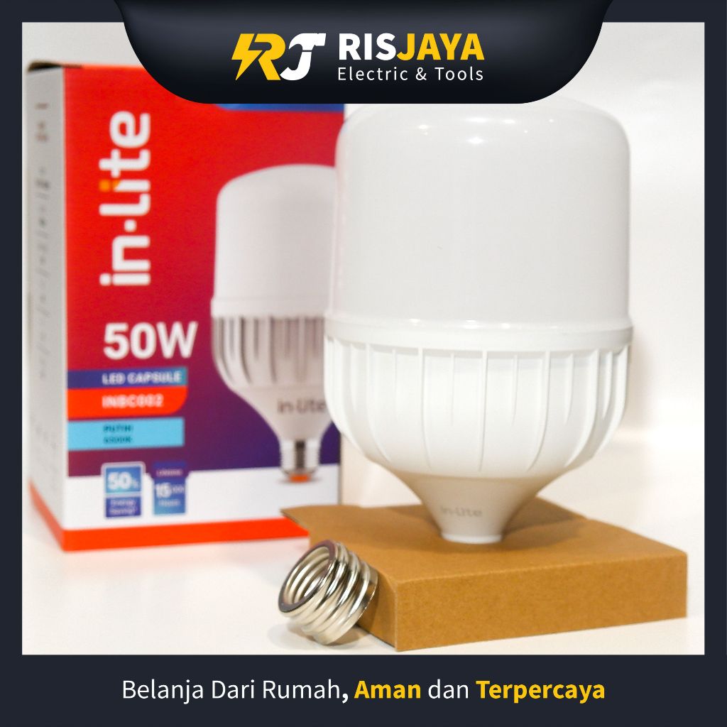 Jual Lampu In-Lite LED Kapsul Lampu Inlite Putih 30 Watt 40 Watt 50 ...