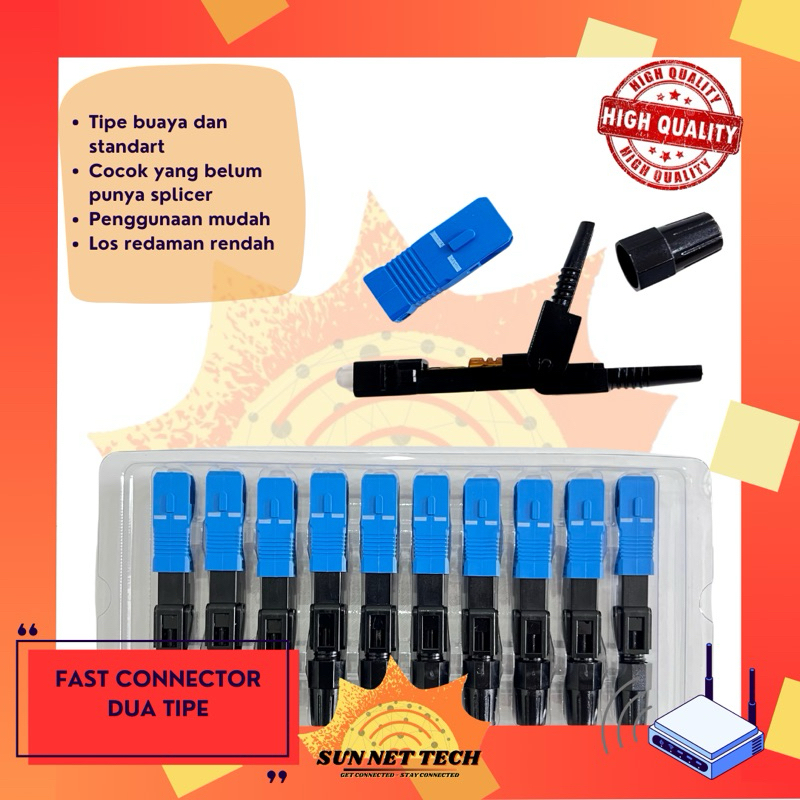 Jual Fast Connector Fiber Optik | Shopee Indonesia
