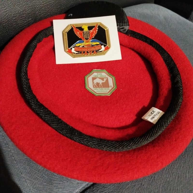 Jual baret merah camel grib jaya | Shopee Indonesia