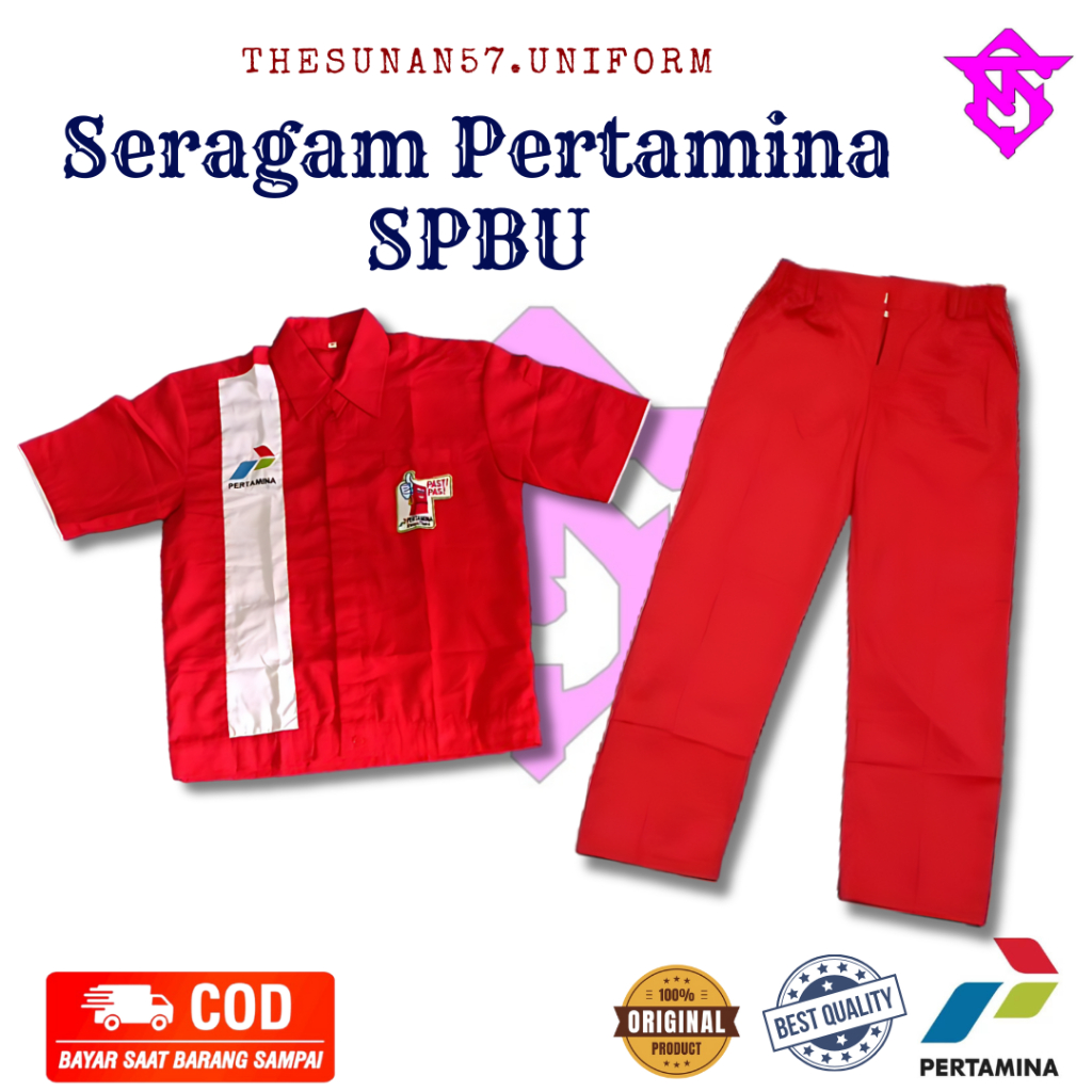 Jual THESUNAN57 || SERAGAM SPBU PERTAMINA || SERAGAM SPBU OPERATOR ...