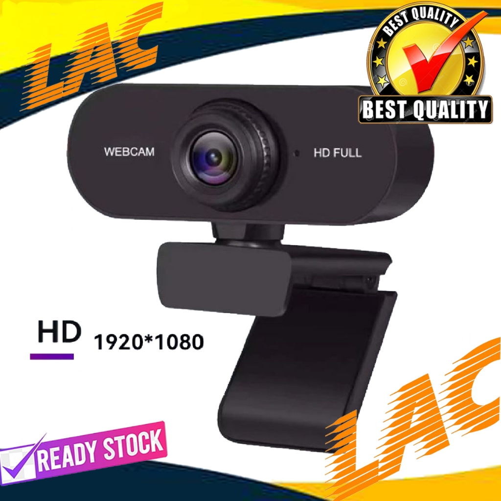 Jual WEB CAM FULL HD + MIC/ WEBCAM FULLHD 1080P / USB CAMERA ...