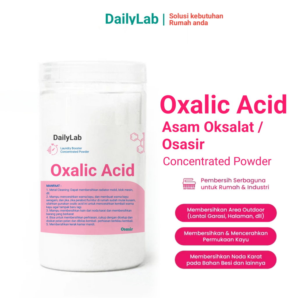 Jual Oxalic Acid - Pembersih Kamar Mandi Ampuh Anti Ribet Menghilangkan ...
