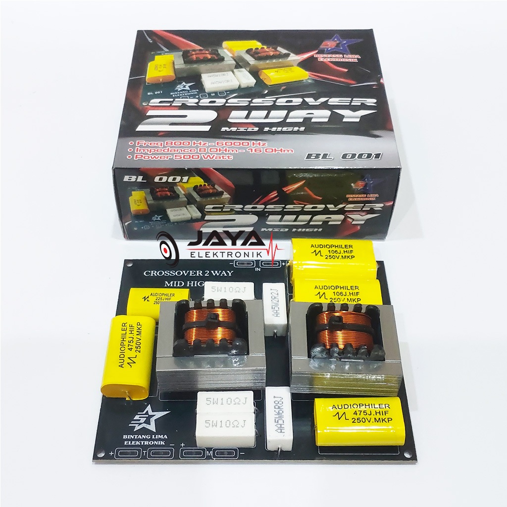Jual KIT Crossover 2 Way Mid High 500 Watt | Shopee Indonesia