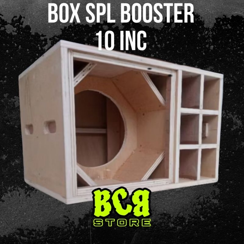 Jual Box SPL Booster 10 INC tebal 12 mili Semi Meranti | Shopee Indonesia
