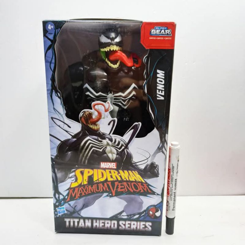 Jual Mainan figure venom maximum venom titanMarvel avengersTITAN HERO ...