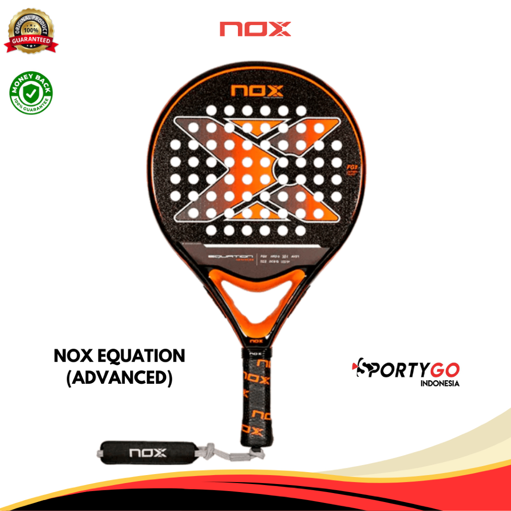 Jual PADEL RACKET NOX EQUATION (ADVANCED) | Raket Padel Nox | Shopee ...