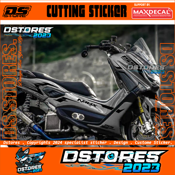 Jual CUTTING STRIPING VARIASI NMAX 2016-2019 DESIGN TERBARU CUTTING ...