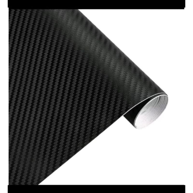 Jual Stiker / Scotlight Karbon Hitam Dop 3D L 25cm High Quality ...