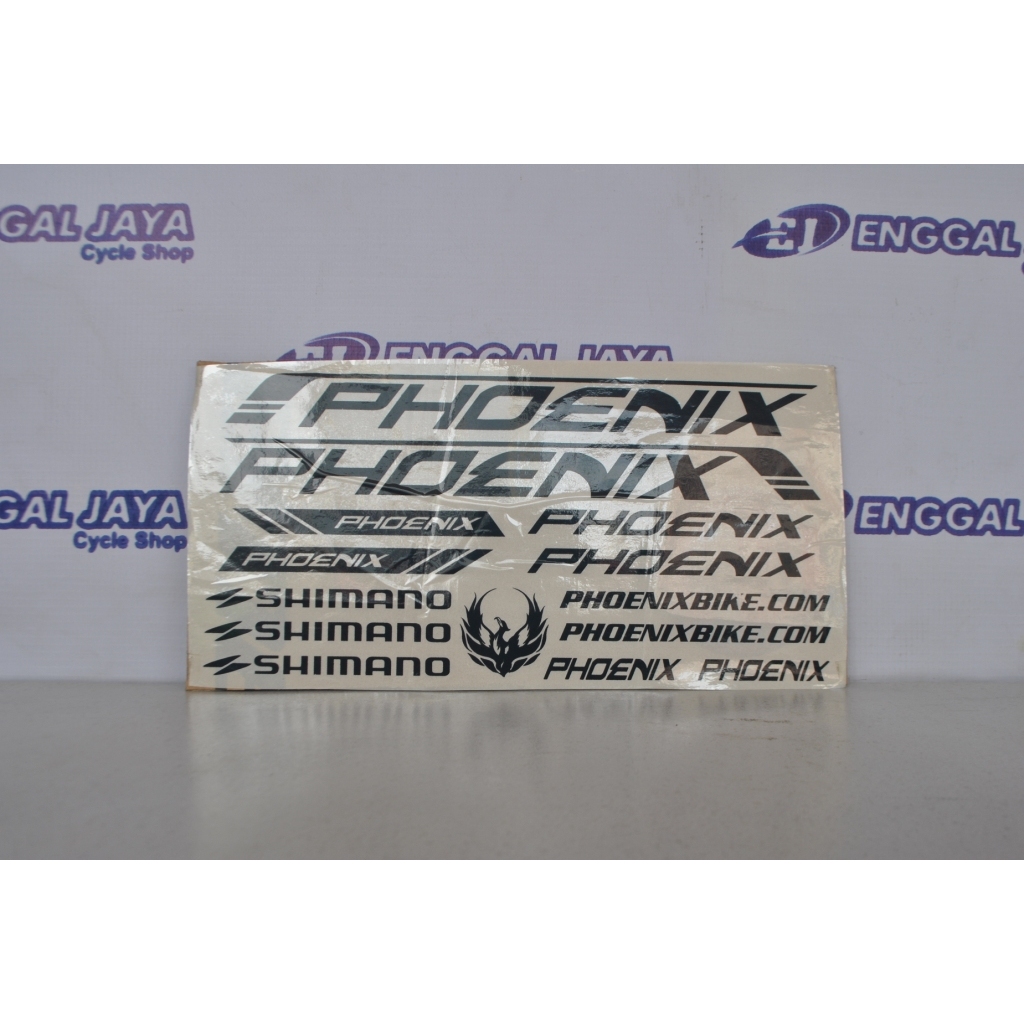 Jual Decal Sticker Stiker Sepeda Phoenix Emblem MTB Hybrid CTB Roadbike ...