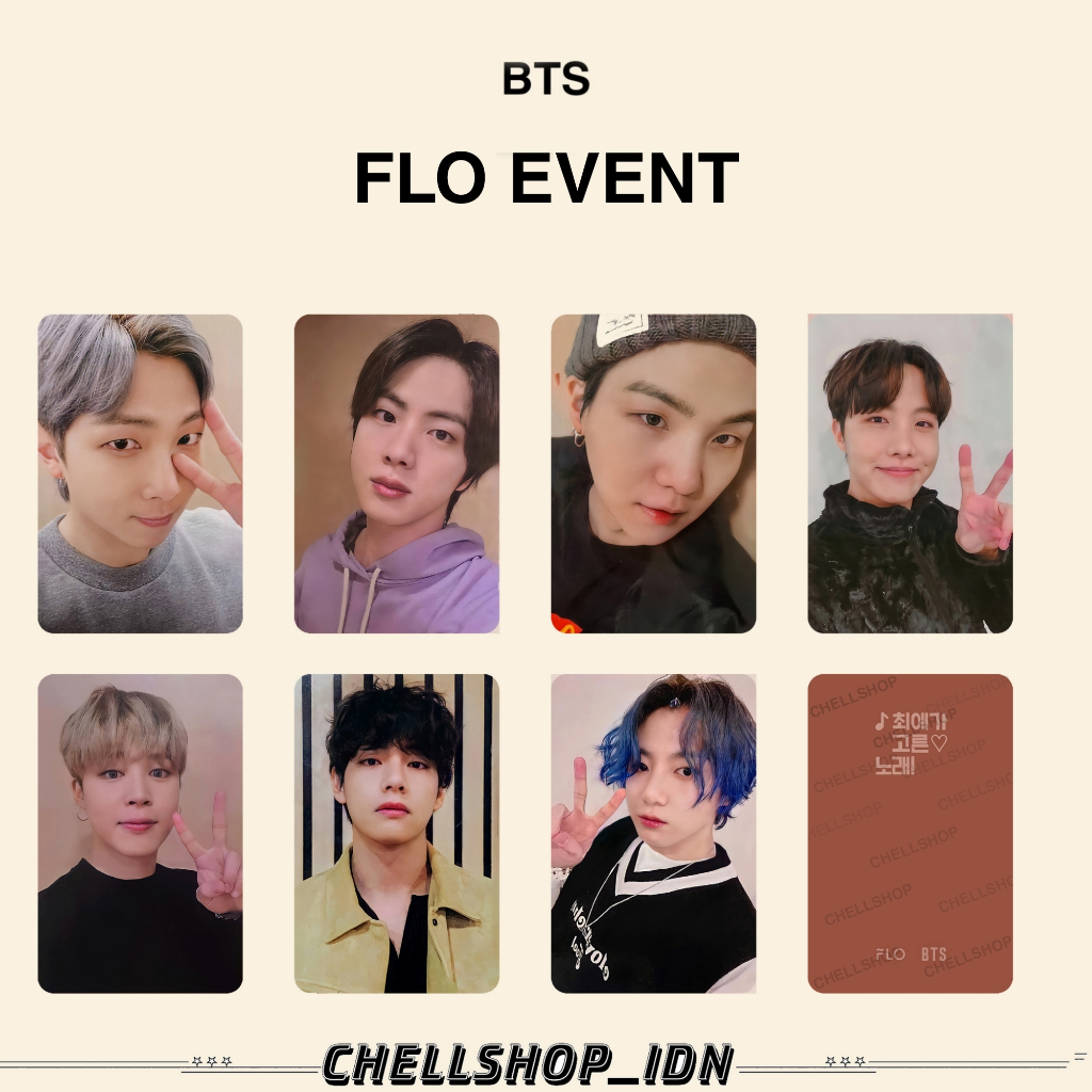 Jual PHOTOCARD BE ESSENTIAL FLO EVENT | Shopee Indonesia