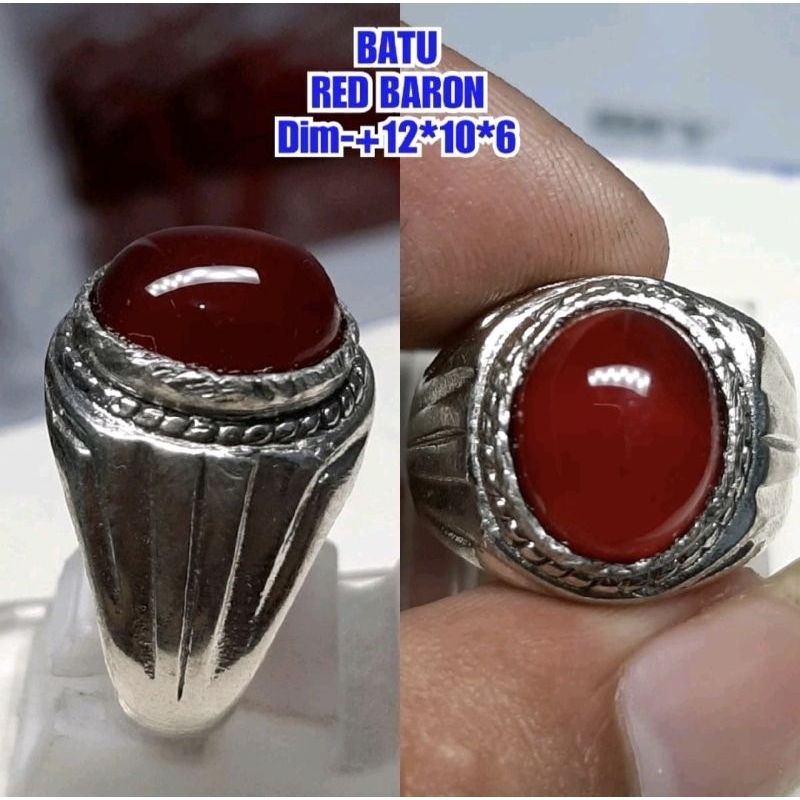 Jual NATURAL BATU PERMATA RED BARON ASLI NATURAL A1 | Shopee Indonesia