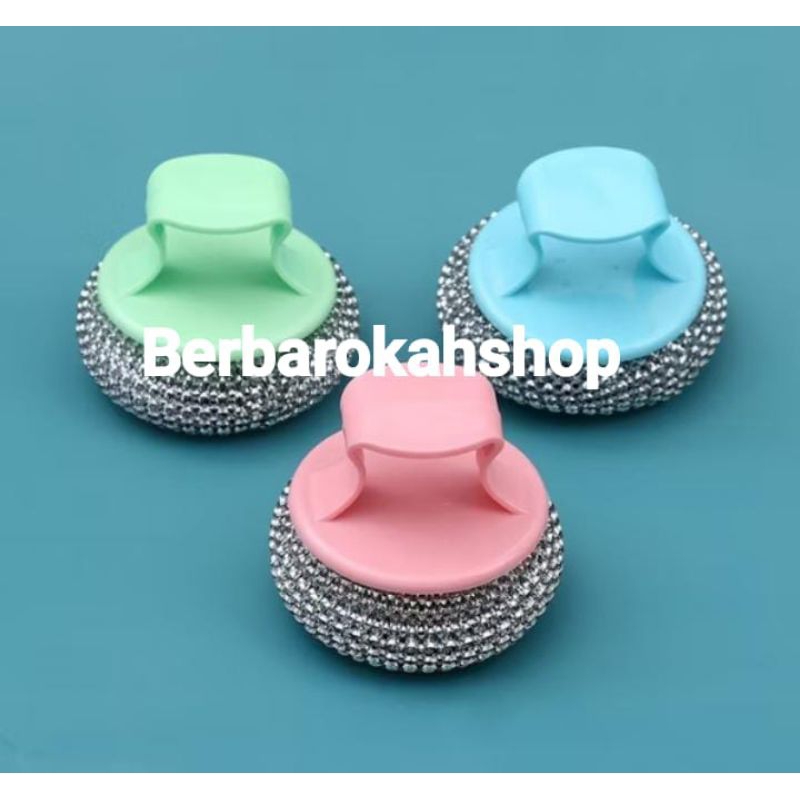 Jual Sikat Kawat Spons Alumunium Besi Sabut Kawat Serabut | Shopee ...