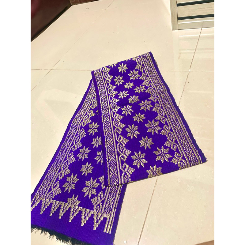 Jual Kain Tenun Selendang Songket Sidemen Bali Asli (bukan bordir) | Shopee Indonesia