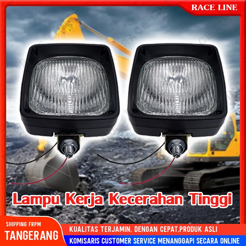 Jual 2PCS Lampu Kerja Alat Berat / Lampu Tembak Forklift / Lampu Sorot ...