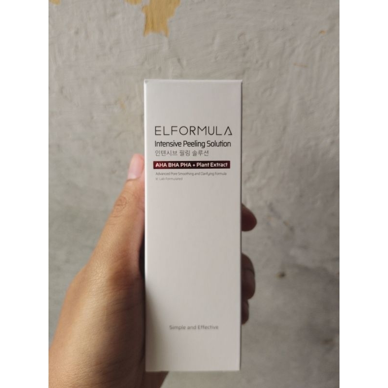 Jual Elformula intensive peeling solution | Shopee Indonesia
