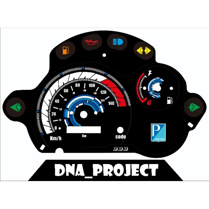 Jual Panel Speedometer PIAGGIO VESPA LX 125/150 | Shopee Indonesia