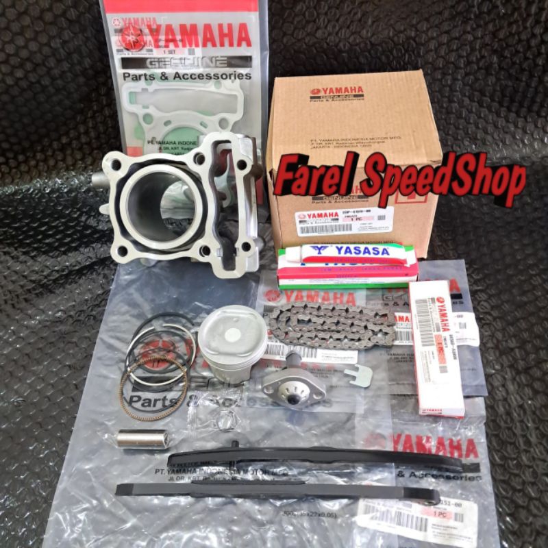 Jual Paket Blok Seher Komplit + Rantai Keteng + Setelan + Tensioner Yamaha Nmax Aerox Lexi 155 ...