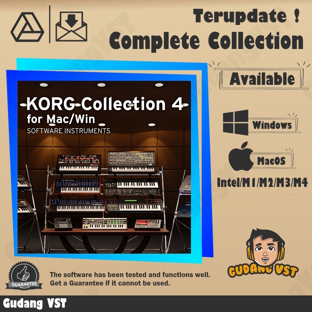 Jual KORG Collection 4 Complete Plugin WINDOW / MAC | Shopee Indonesia