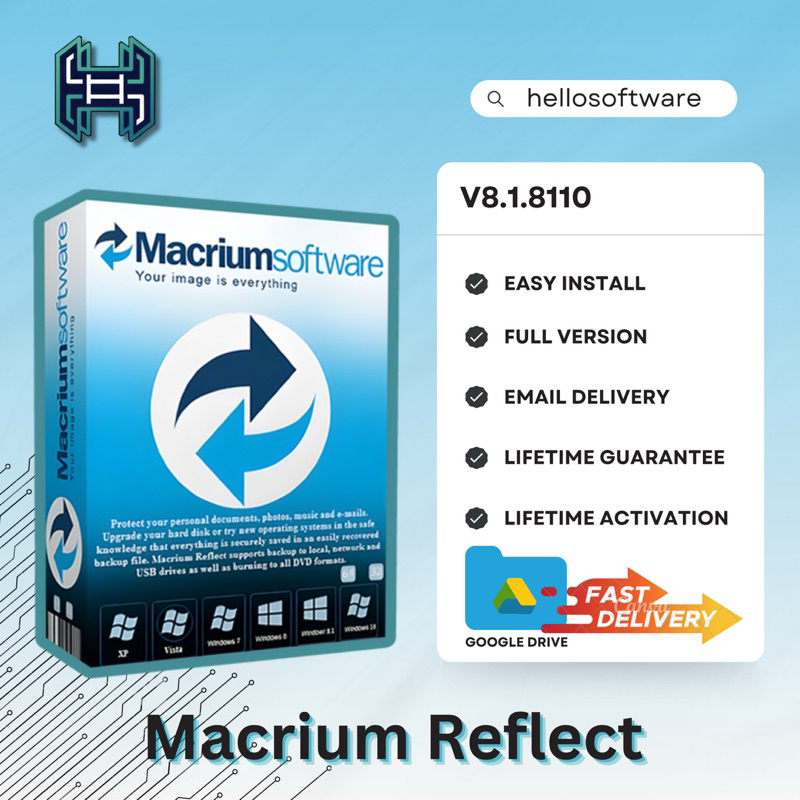 Jual Macrium Reflect v8.1.8110 Workstation Server Plus Full Version (Versi Terbaru) | Shopee ...