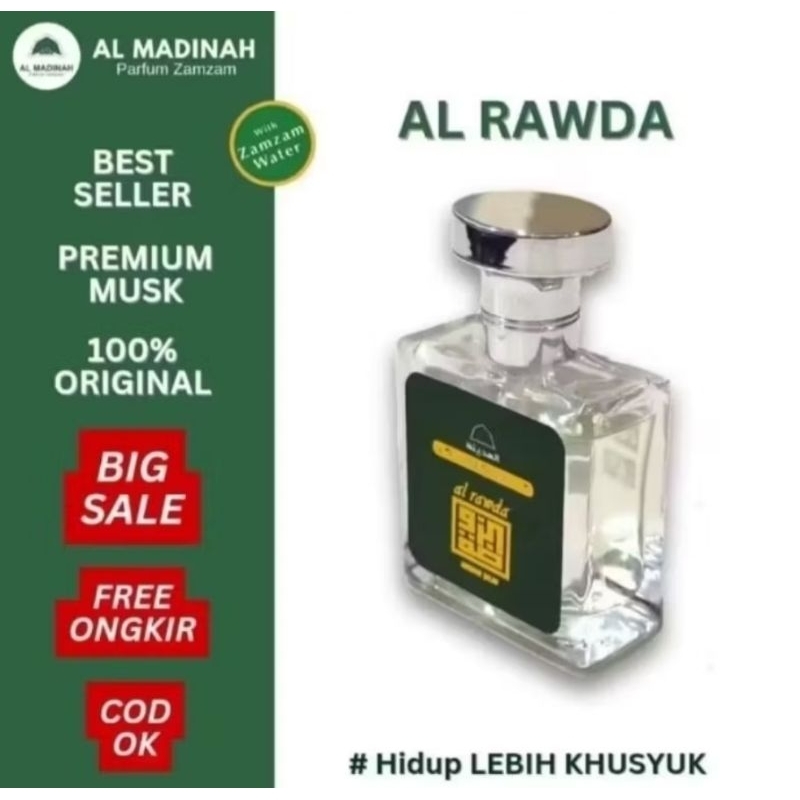 Jual AL RAWDA - Parfum Series - Al Madinah Parfum Zamzam - Original Perfume Khas Makkah Madinah ...