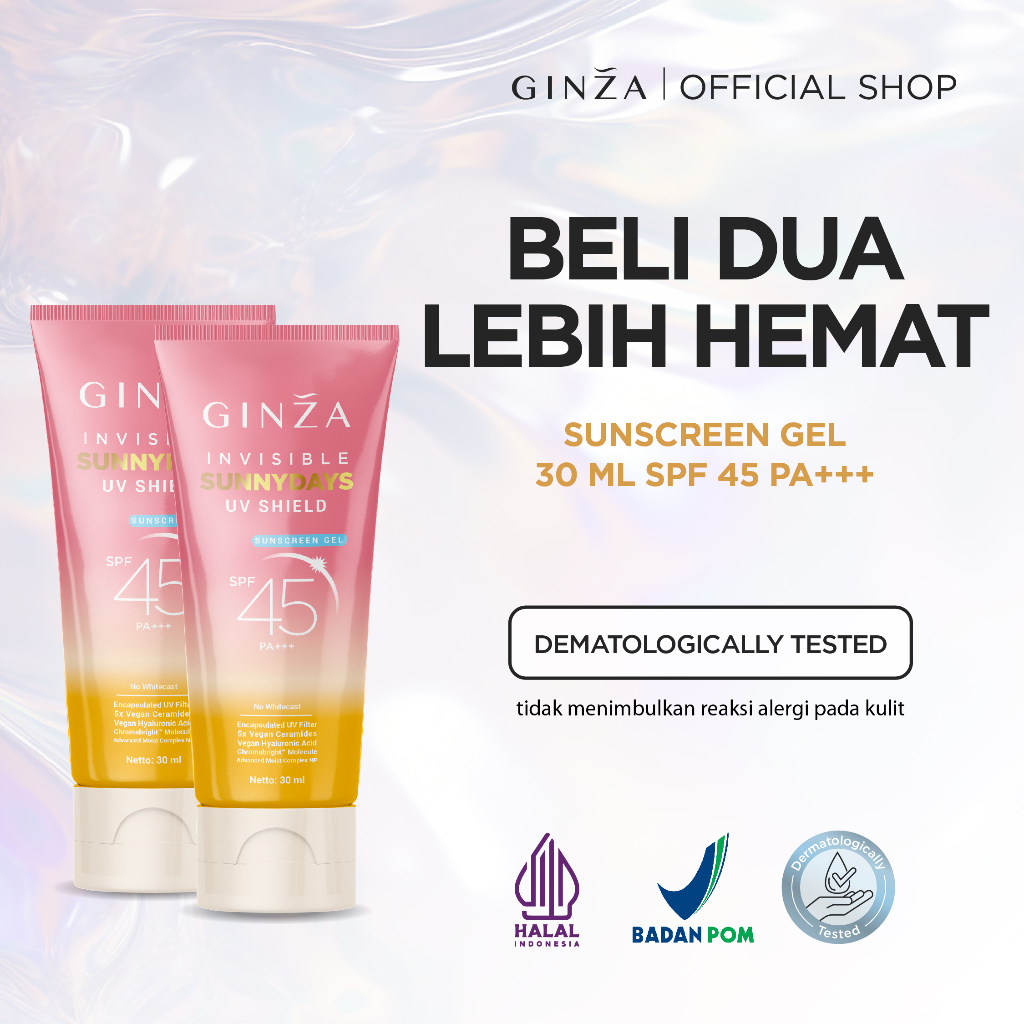 Jual FYC - GINZA Bundle Set Sunscreen Gel SPF 45 PA+++ & Mousse ...