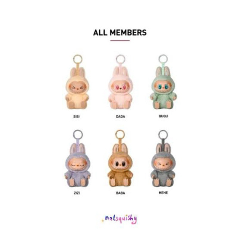 Jual The Monsters : Labubu V2 Have a Seat ( Vinyl Plush Pendant Popmart ...