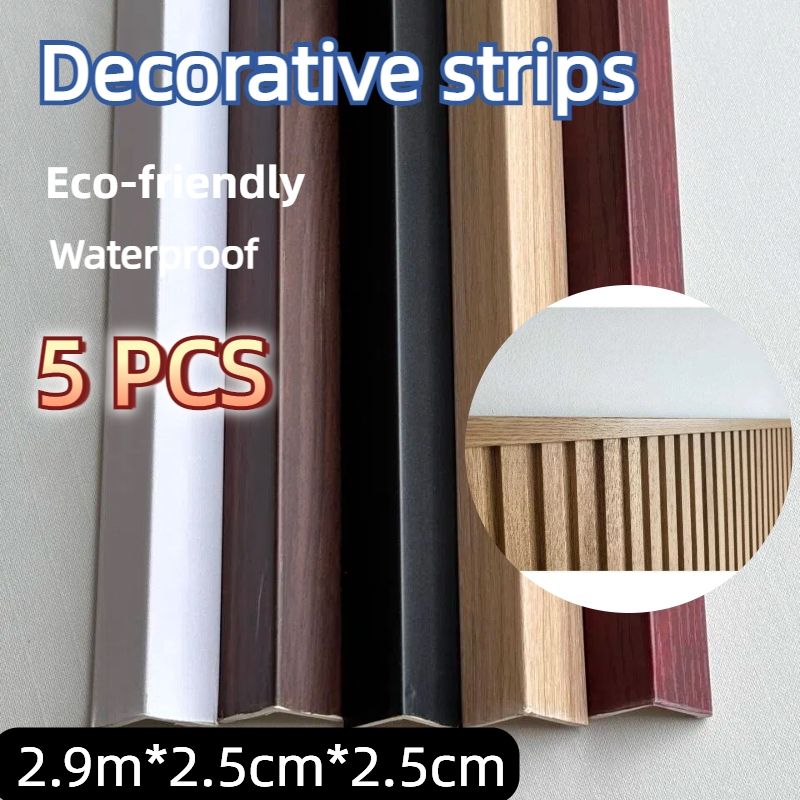 Jual 5PCS [2.9 METER] LIST SUDUT SIKU L WPC WALLPANEL/ LIST PENUTUP WPC ...