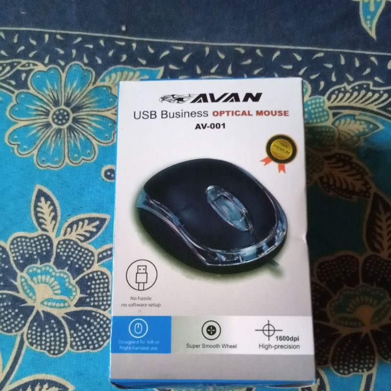 Jual Mouse USB Optical Business AVAN | Shopee Indonesia