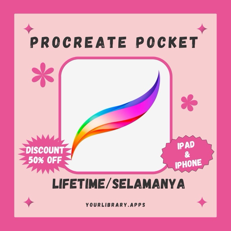 Jual PROCREATE POCKET IOS LIFETIME | Shopee Indonesia