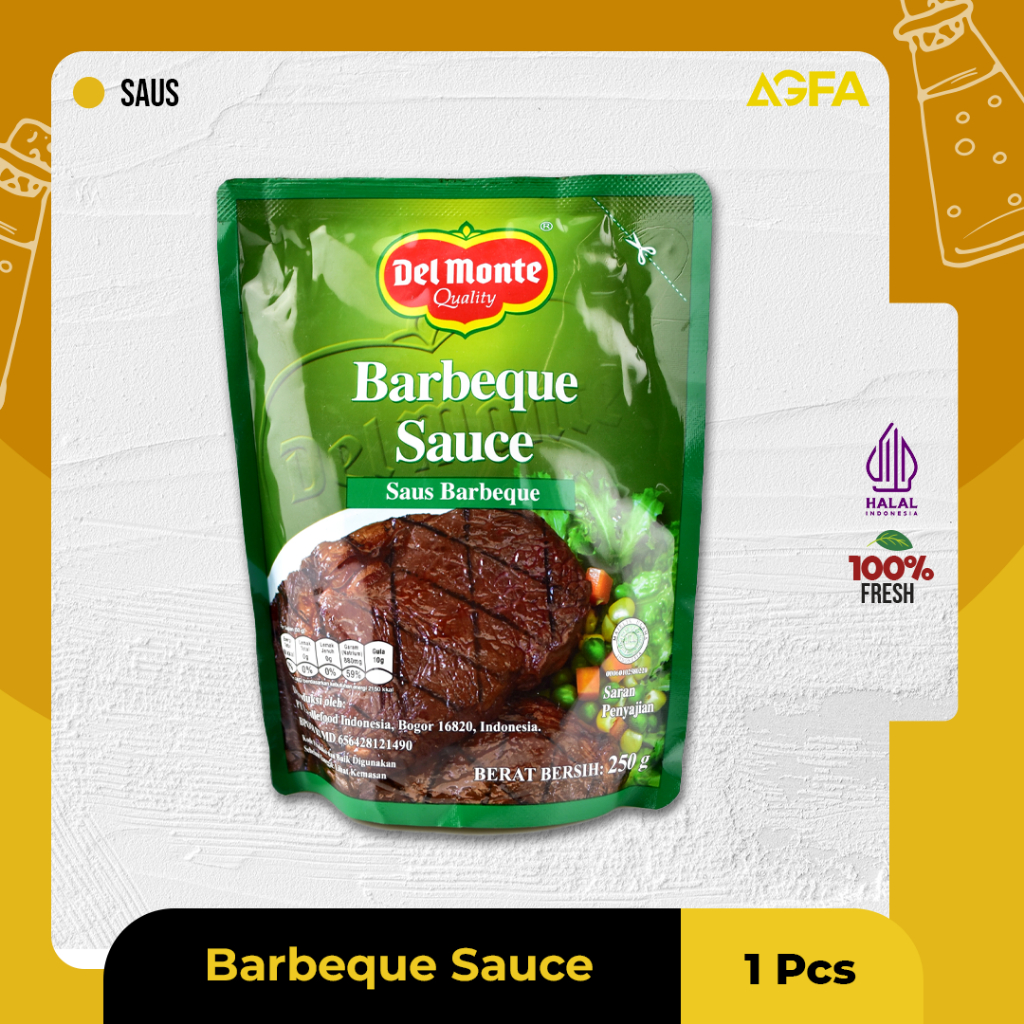 Jual Saos Barbeque Delmonte / Delmonte Saos / Saus Barbekyu / Saos ...