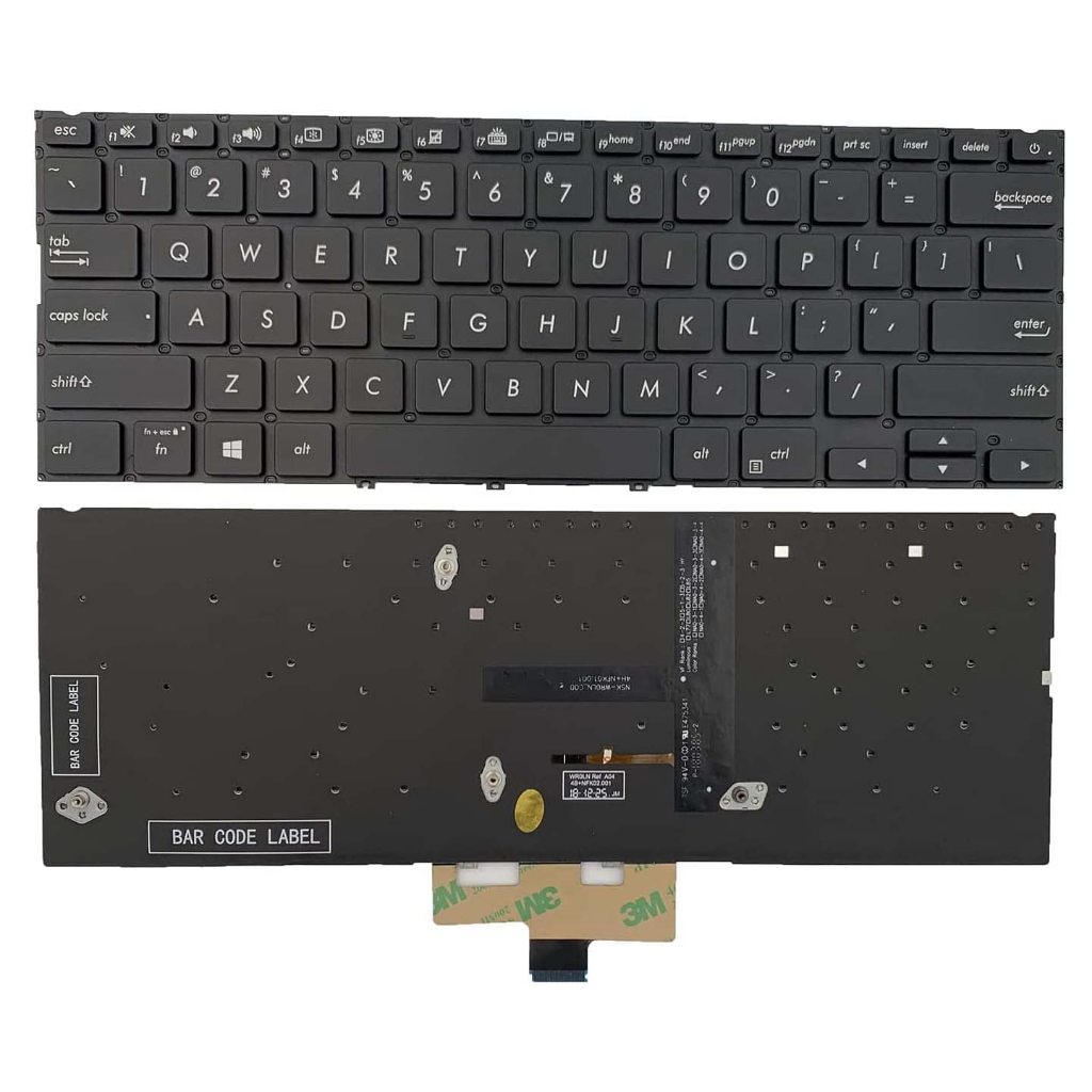 Jual Keyboard Asus Zenbook 14 Ux433 Ux433F Ux433Fa Ux433Fac Ux433Flc ...