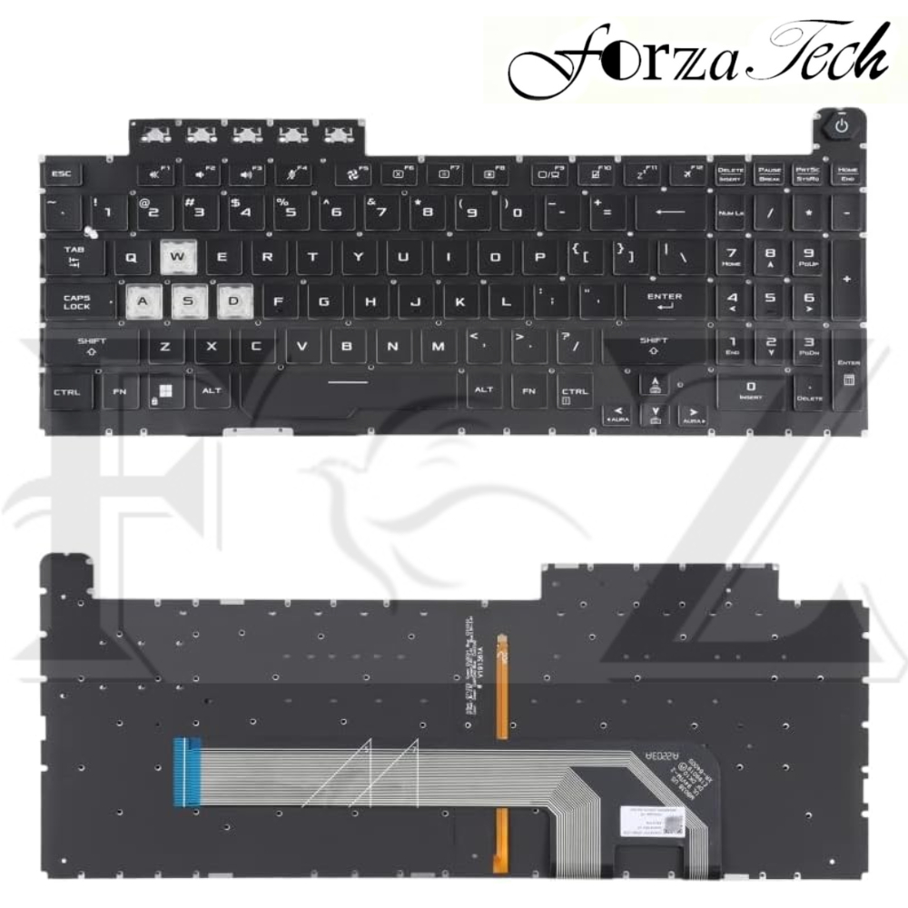 Jual Keyboard Laptop Asus TUF Gaming F15 FX506 FX506H FA506 FX506IH Backlight BERGARANSI NEW ...