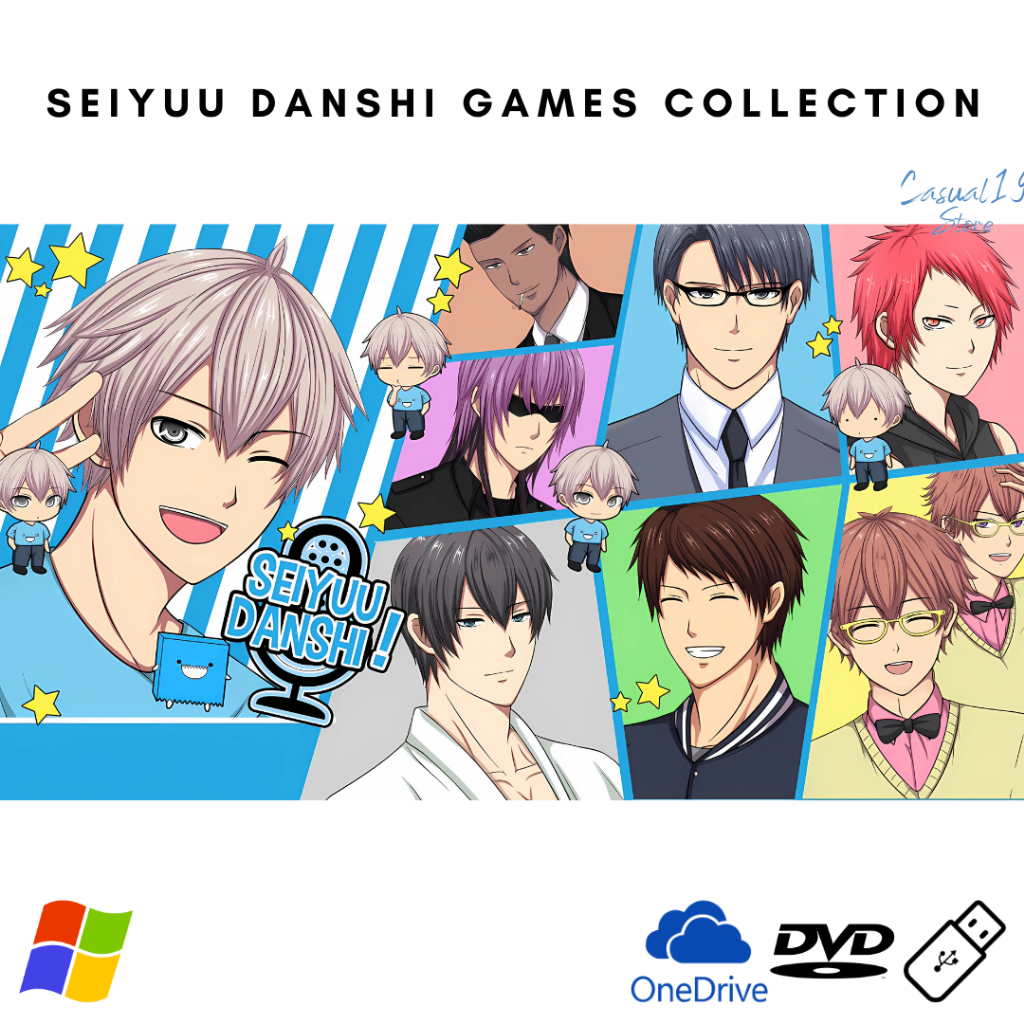 Jual Seiyuu Danshi Games Collection [Visual Novel Yaoi Game PC ...