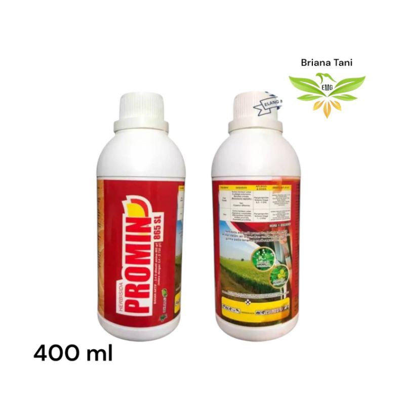 Jual Promin 865SL 400ml Herbisida Sistemik Purna Tumbuh Untuk Mengendalikan Gulma Berdaun lebar ...