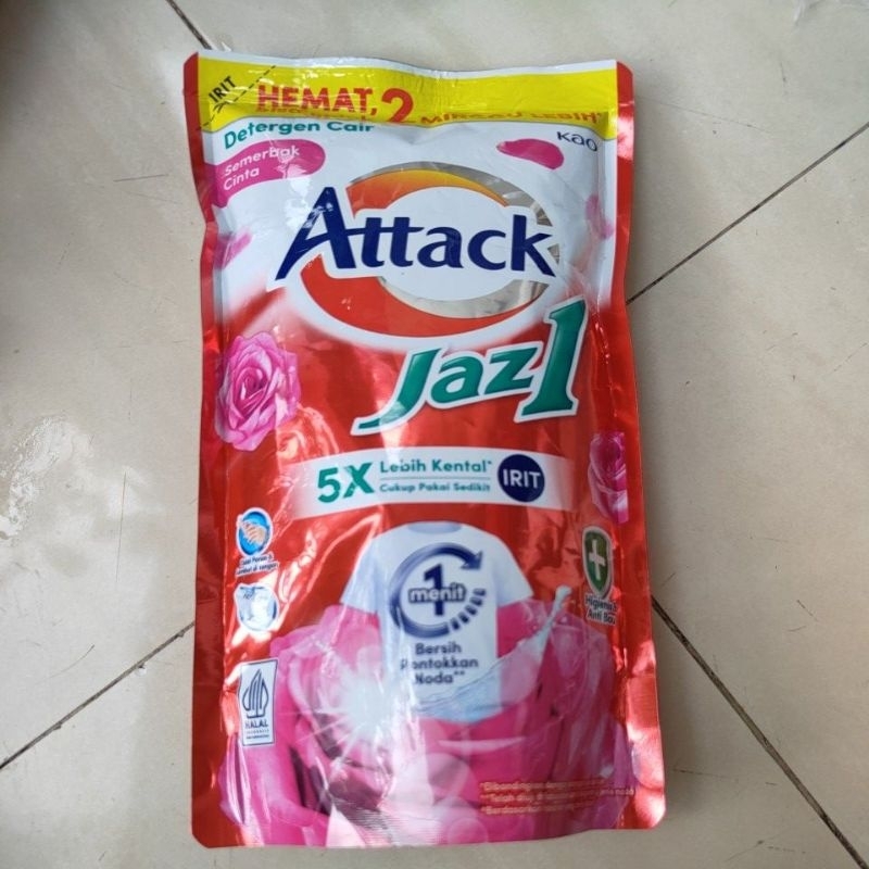 Jual Attack Jaz 1 detergent cair 515ml | Shopee Indonesia