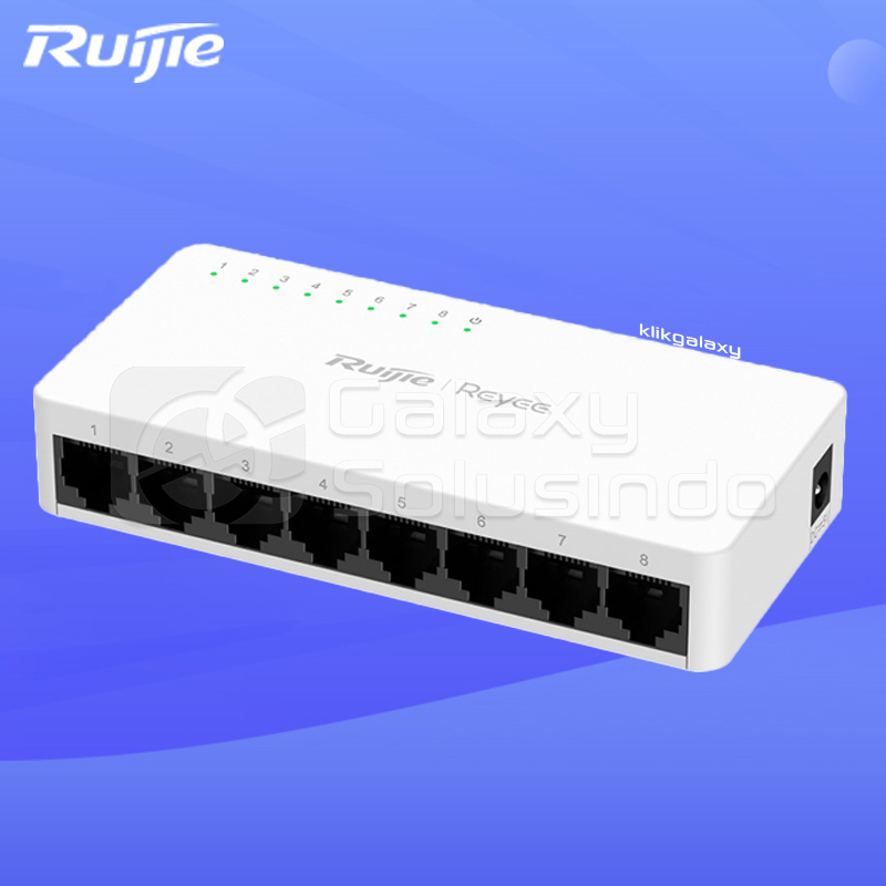 Jual RUIJIE RG-ES08G-L 8 Port Gigabit Unmanaged Plastic Switch | Shopee ...