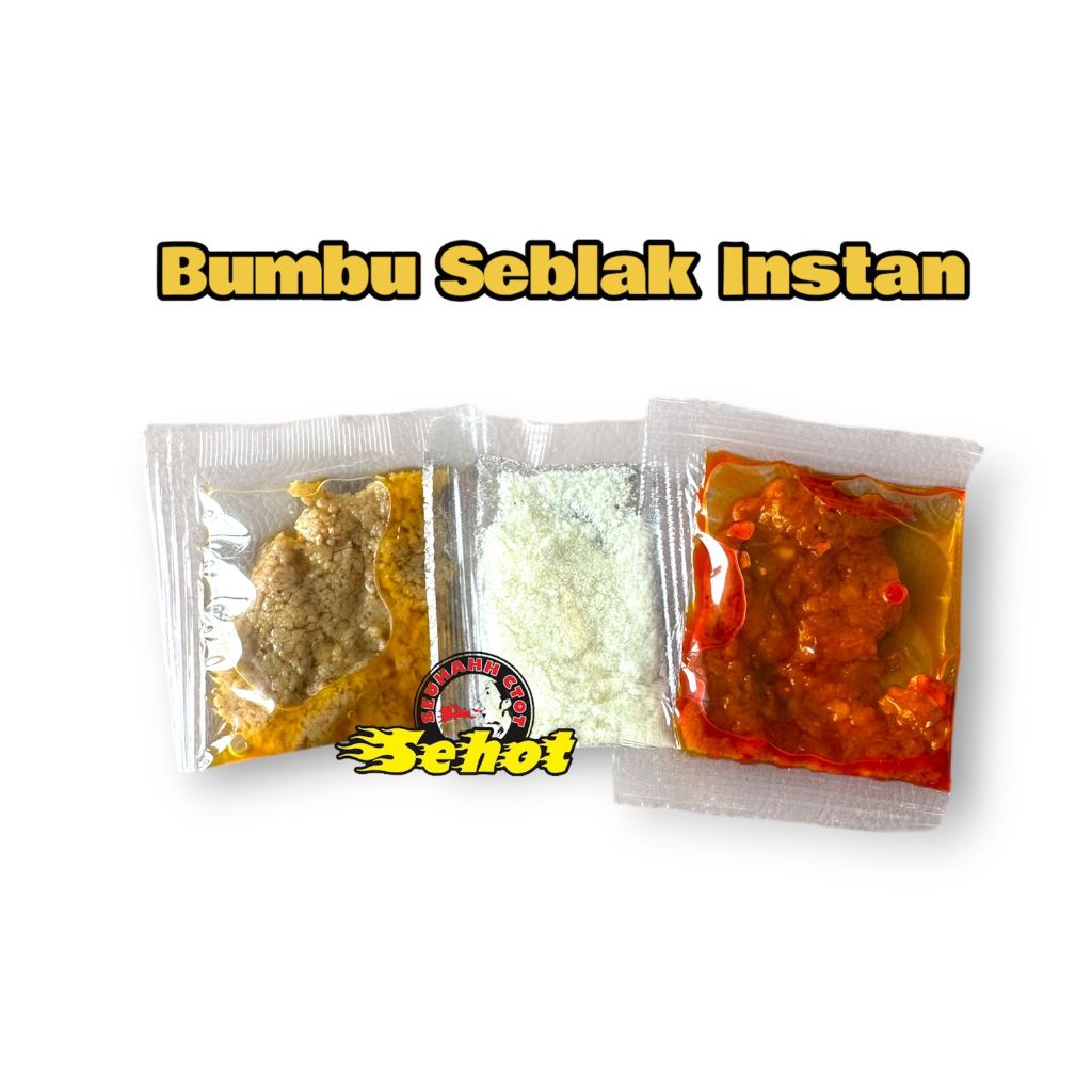 Jual 1 PAKET BUMBU SEBLAK INSTAN KHAS bANDUNG, BUMBU CIKUR KENCUR ...
