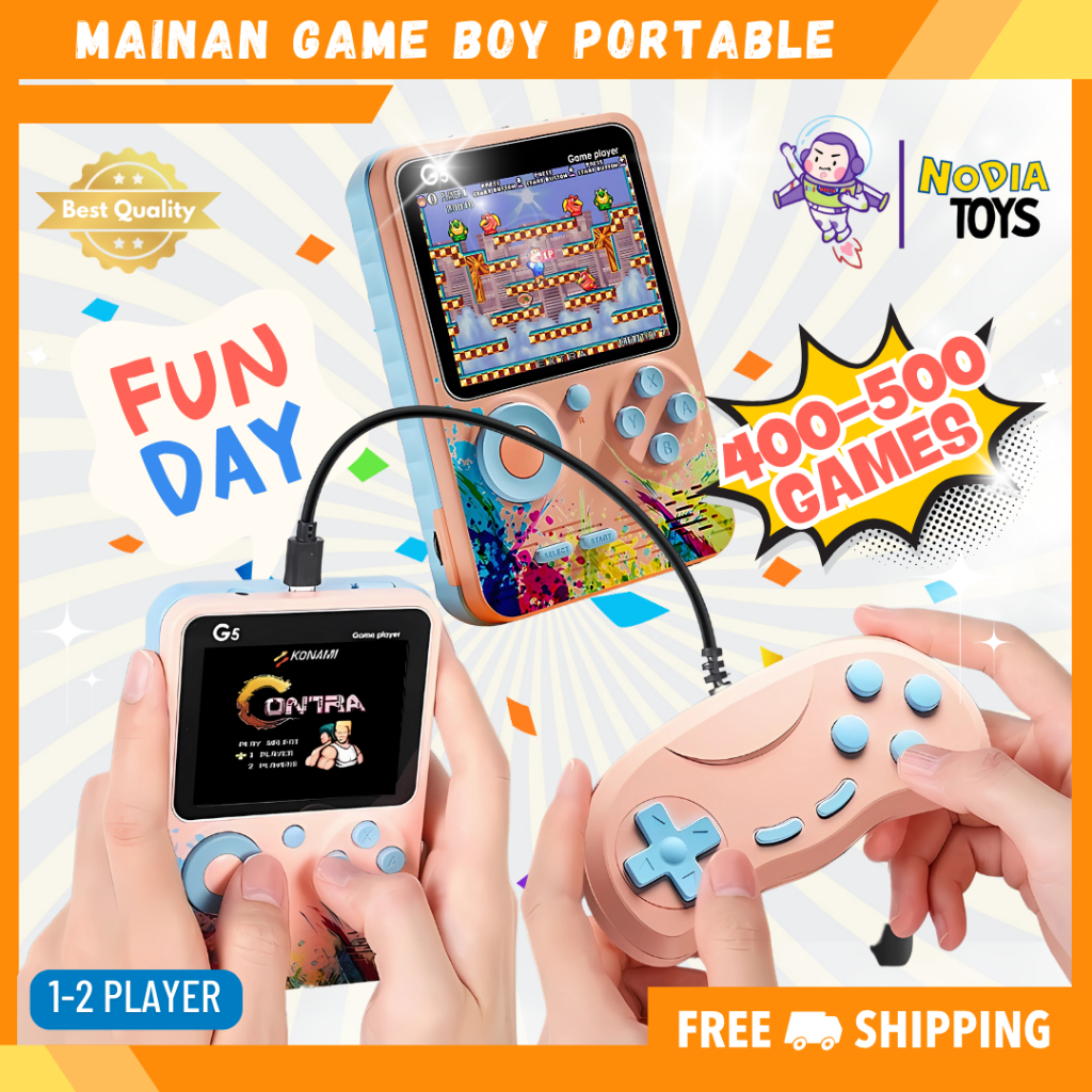 Jual Nodia Toys Mainan Game Bot G5 Terbaru | Mainan Game Boy Sup ...