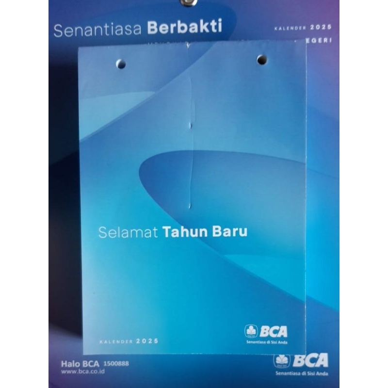 Jual Kalender Harian BCA Tahun 2025 | Shopee Indonesia