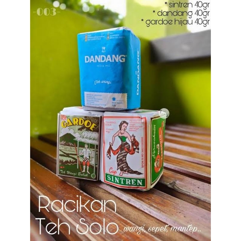 Jual TEH RACIKAN KHAS ASLI SOLO ISI 3 (DANDANG,GARDOE,SINTREN) | Shopee ...