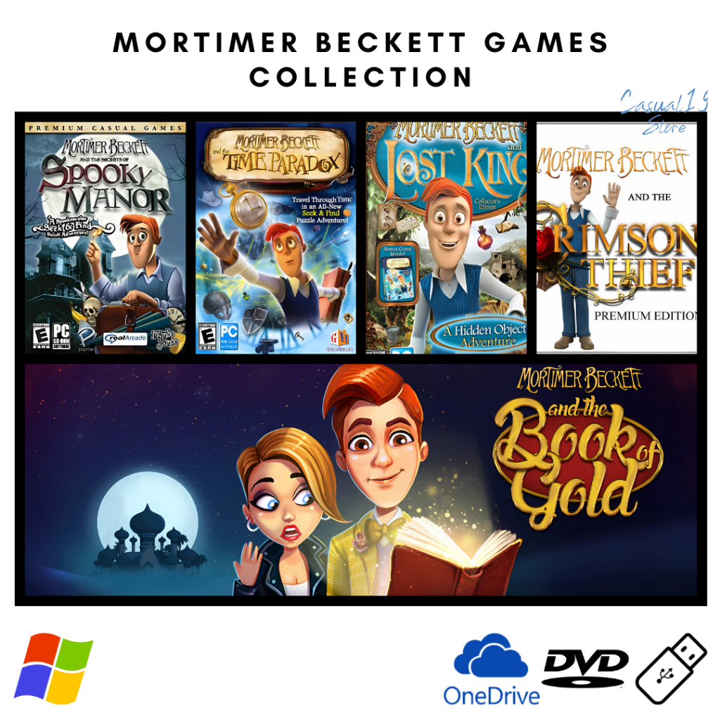 Jual Mortimer Beckett Games Collection [Hidden Object Game PC] | Shopee ...