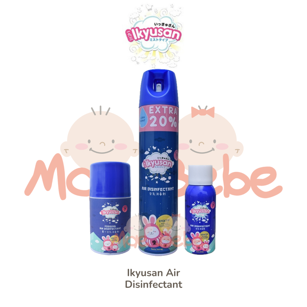 Jual Ikyusan Organic Baby Air Disinfectant Pembersih Ruangan dan ...