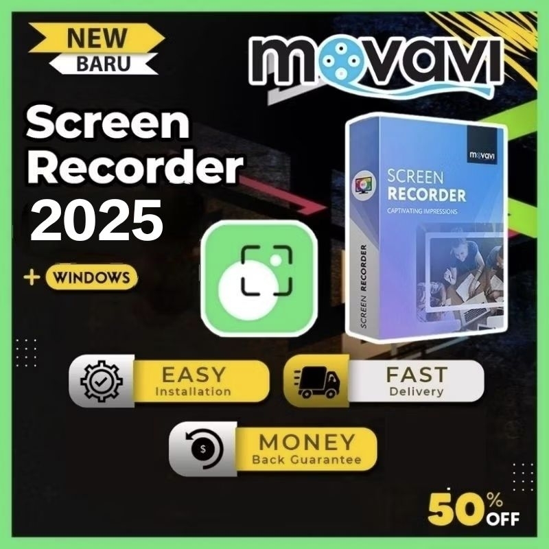 Jual Movavi Screen Recorder perekam layar Komputer tanpa Watermark ...