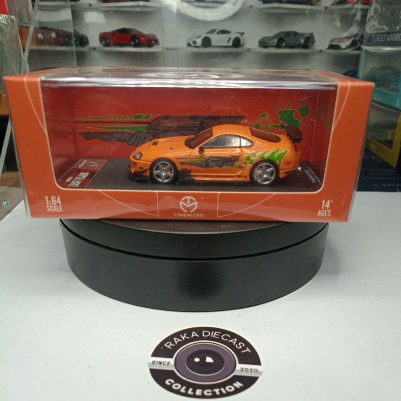 Jual Time micro Supra mk4 orange fnf | Shopee Indonesia