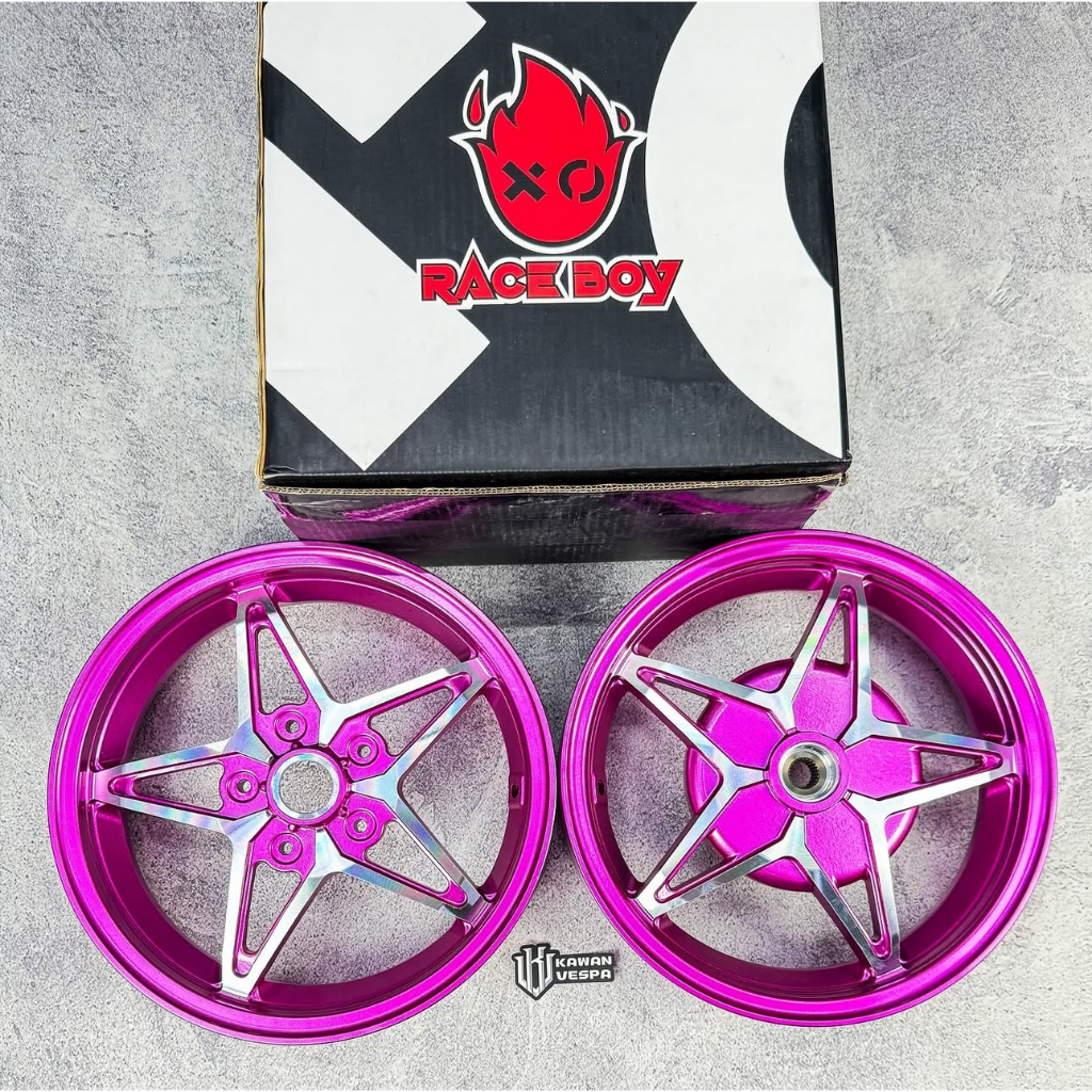 Jual Velg Raceboy Star Pink for Vespa sprint primavera S LX | Shopee ...