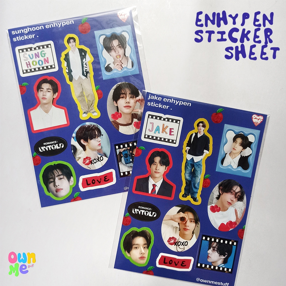 Jual enhypen sticker sheet | Shopee Indonesia