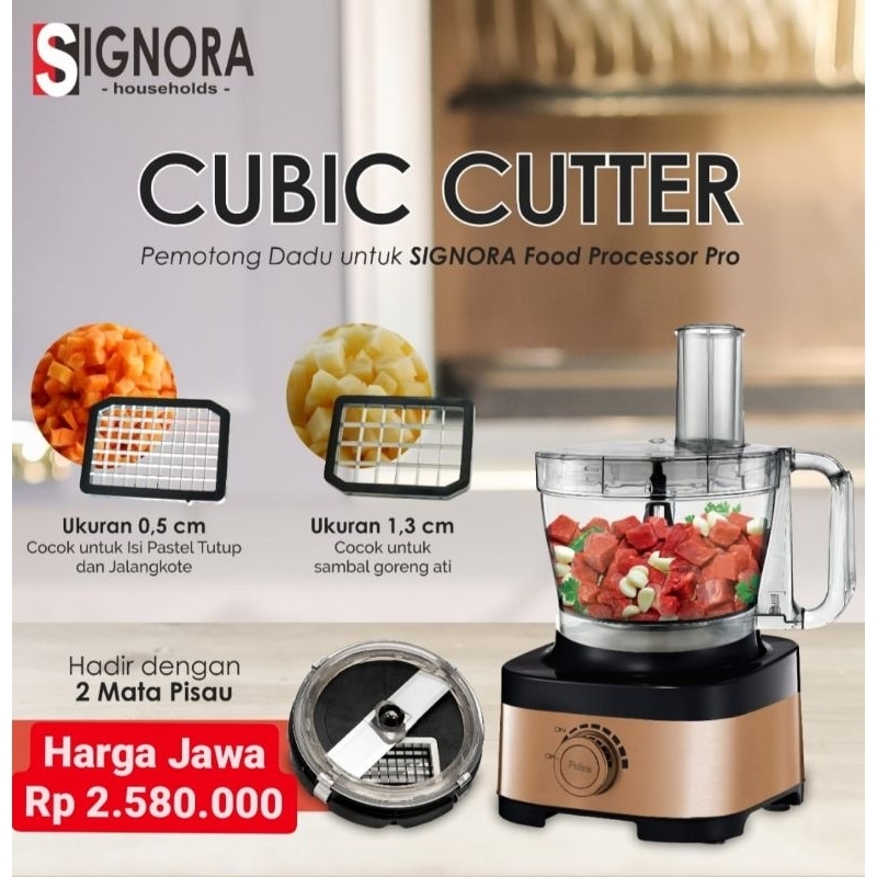 Jual Signora Food Processor (2 cubic cutter) | Shopee Indonesia