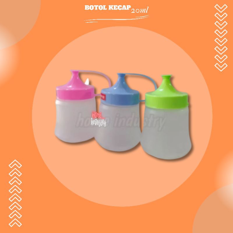 Jual botol kecap 250ml/botol saos/botol mayones/botol bumbu/tempat ...