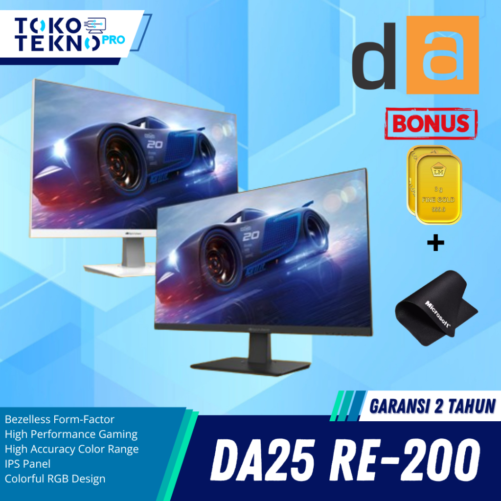 Jual Digital Alliance / DA DA25-RE180 DA25RE180 / DA25-RE200 DA25RE200 Monitor LED 24.5" 200Hz ...